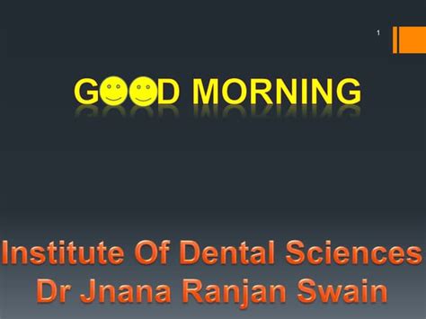 Tooth Numbering System Pptx