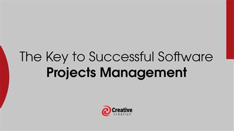 The Key To Successful Software Projects Management