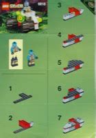 LEGO Cyborg Scout Instructions Space UFO