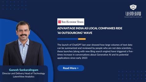 Mohak Agarwal On Linkedin Advantage India As Local Companies Ride ‘ai Outsourcing Wave