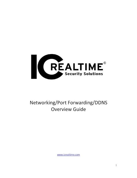Pdf Networking Port Forwarding And Ddns Guide Dokumen Tips