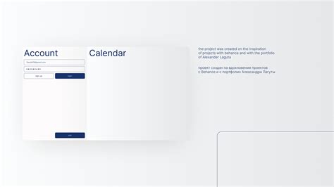 Calendar Ui Ux On Behance
