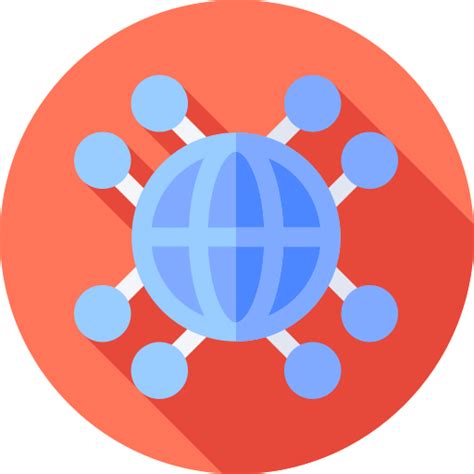 Globalization Flat Circular Flat Icon
