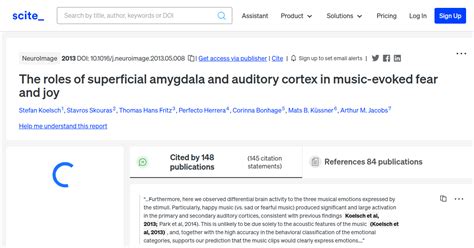 The Roles Of Superficial Amygdala And Auditory Cortex In Music Evoked