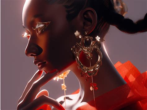 Aigc 时尚摄影 人像 3 橙光ai 站酷zcool