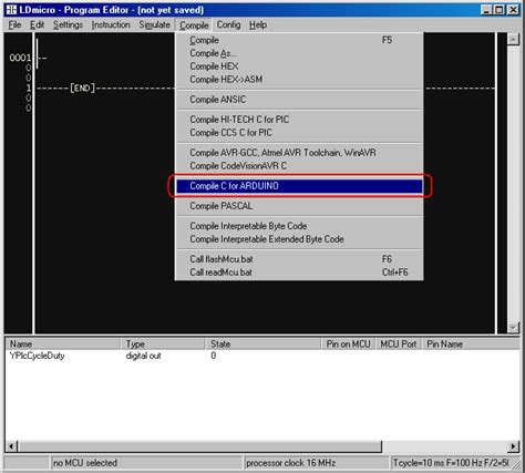 ldmicro and arduino · ldmicro ldmicro wiki · github