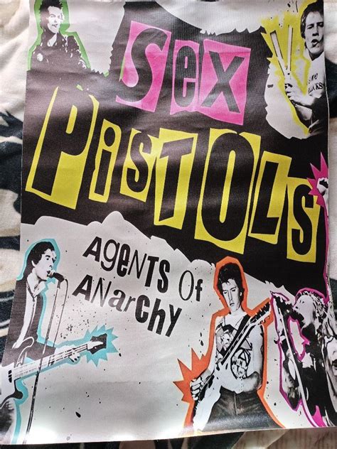 Sex Pistols Agents Of Anarchy ポスター パンク メルカリ