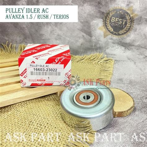 Jual Pulley Pully Poli Ac Tensioner Toyota Avanza 1500cc 1 5 Rush Grand Max Luxio Terios Gran