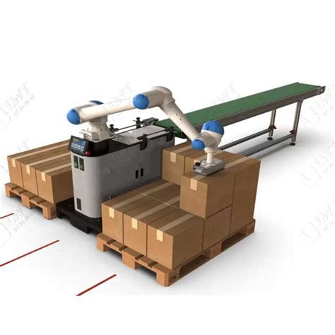 Lwt Automatic Cobot Palletizer Carton Case Bag Collaborative Robot Palletizer Stacking Machine