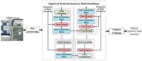 A New Subject Sensitive Hashing Algorithm Based On Multi Patchdrop And Swin Unet For The