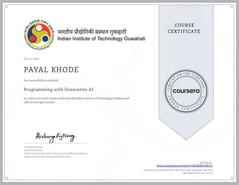 Payal Khode On Linkedin Ai Generativeai Learningjourney