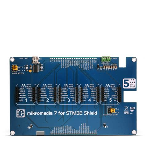 Mikromedia 7 For Stm32 Shield Mikroelektronika