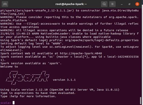 How To Install Apache Spark On Ubuntu 201020041804 And Debian 109 Sysadminxpert