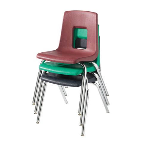 Classroom Select Stacking Classroom Chair Set Of 4 Wayfair Canada