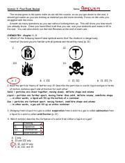Final Exam Review Answers Pdf Science 9 Final Exam Review Name The Review Goes In The Same