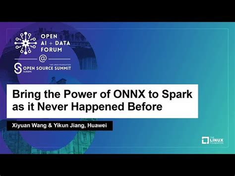Free Video Bringing The Power Of Onnx To Apache Spark Integrating