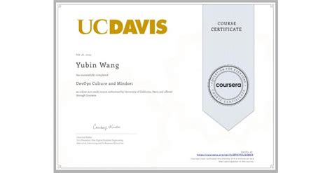 🎉 Excited To Share That Ive Earned My Devops Culture And Mindset Certificate Yubin Wang