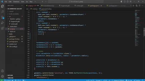 Video How To Create A 3d Galaxy Using Threejs Priyal Khatri Posted