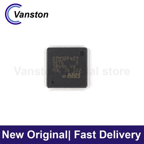 5pcs Stm32f407vet6 Stm32f407zgt6 Stm32f407zet6 32 Bit Microcontroller
