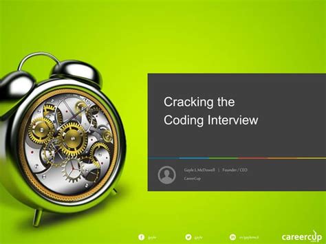 cracking the coding interview 7 steps udacity pptx
