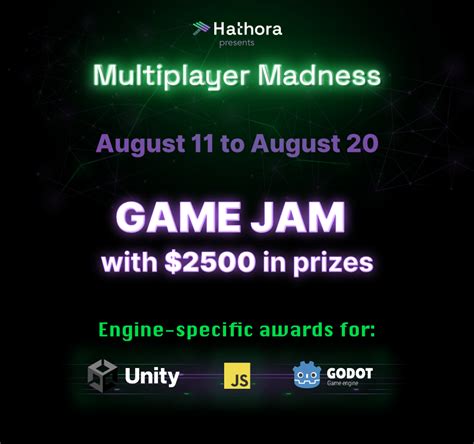 Multiplayer Madness A Multiplayer Focused Game Jam I Am Helping Host Starts This Friday Over