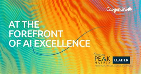 Capgemini Data And Ai On Linkedin Dataandai Marketleader Genai