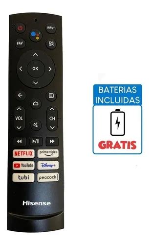 Control Remoto Hisense Smart Tv Erf3a90