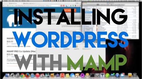 installing wordpress on mamp youtube