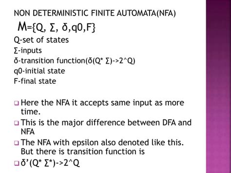Formal Definitions In Theory Of Computation PPT