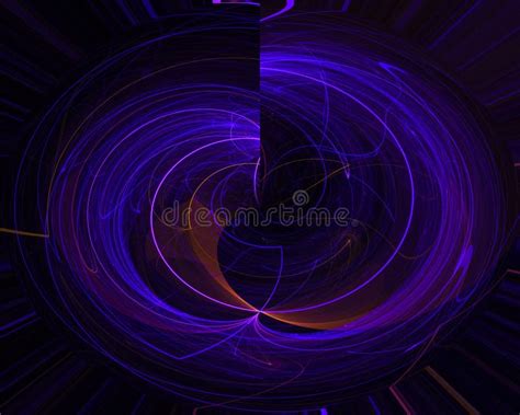 Abstract Digital Fractal Flam Texture Shiny Fantasy Imagination Decorative Template Design