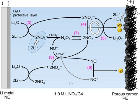 Schematic Illustration For The Reaction Loops Of Redox Mediator In The Download Scientific