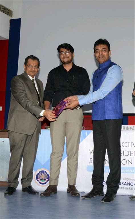 Huseni Tinwala On Linkedin Let My First Post On Linkedin Be Special Felicitated By Hands Of