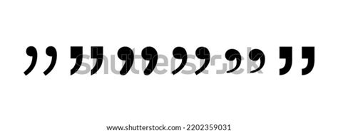 Set Quotes Brackets Text Vector Graphics Stock Vector Royalty Free 2202359031 Shutterstock