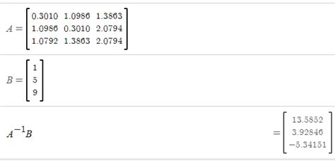 Use A Graphing Calculator And The Method Of Matrix Inverses Quizlet