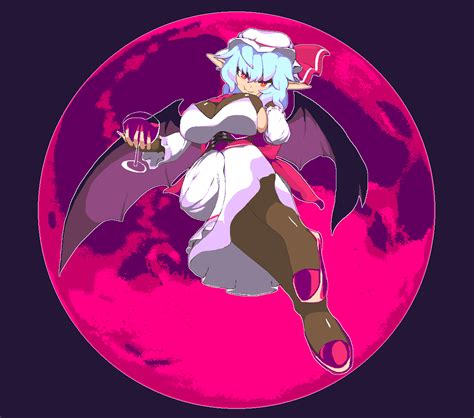 Yado Taityou Remilia Scarlet Touhou Red Footwear 1girl Adapted