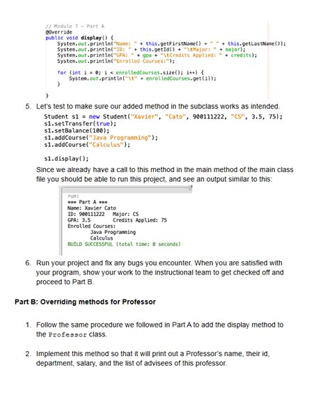 Solved Itsc 1213 Inheritance Part 2 Introduction The Goal