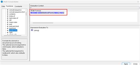 Understanding Renderxml Function And Render Xml Activity In Tibco Bw5