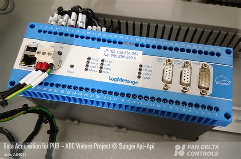 Data Acquisition Logging Pan Delta Controls Pte Ltd