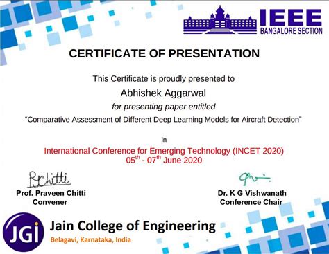 Abhishek Aggarwal On Linkedin Incet2020 Ieee 10 Comments