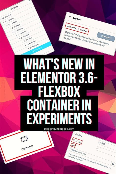 Elementor 3 6 Update Introducing Flexbox Container