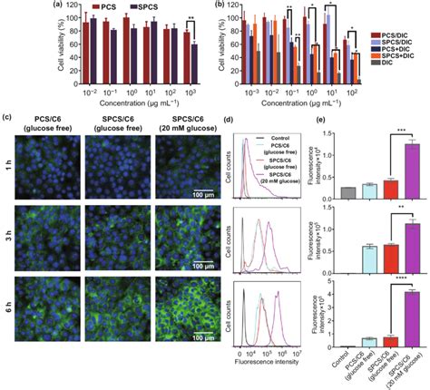 In Vitro Safety Profile And Cellular Internalization A Cytotoxicity Of