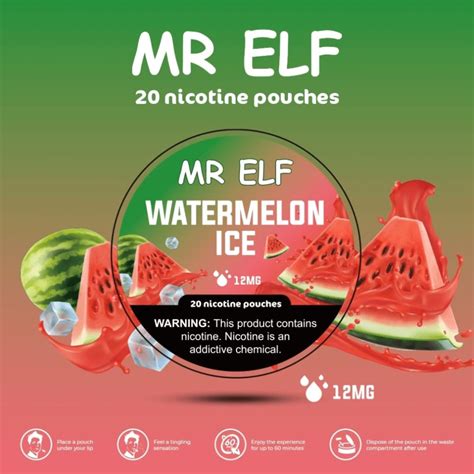 Mr Elf Ruby Berry Mg Snus Pouches Thevapebar Com Au
