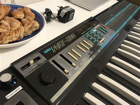 Infrequent Sound [sex Tex] Technology Korg Poly 800 Polyphonic Analog Synthesizer Reverse