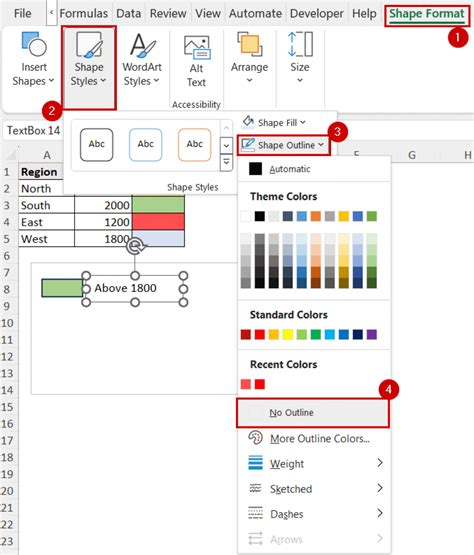 How To Create A Legend Without A Chart In Excel 4 Methods Excel Insider