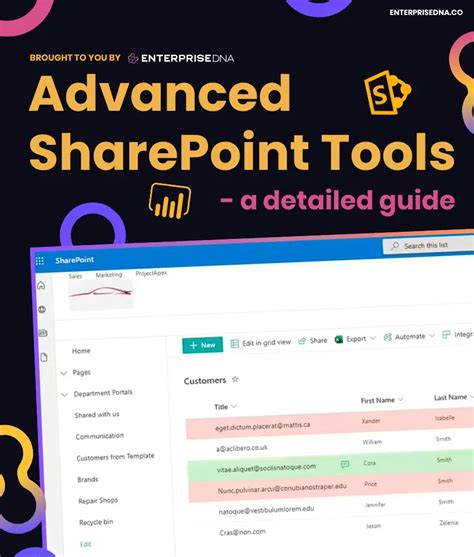 Master Advanced Sharepoint Tools For Efficiency