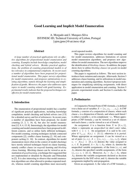 pdf good learning and implicit model enumeration