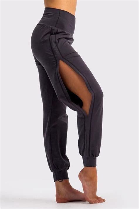 Wander Pant Mauve Shadows Athleisure Pants Namastetics Fitted Athleisure Yoga Pants For