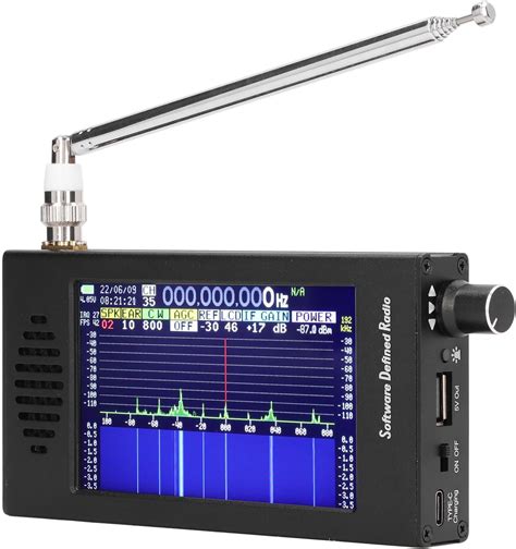 Dsp Sdr Radio Receiver Dsp Digital Demodulation Receiver Portable Shortwave Radio 4 3 Inch Touch