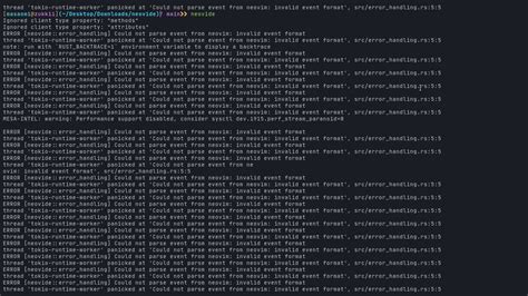 Neovide Not Displaying Properly Tokio Runtime Worker Panicked · Issue 1038 · Neovide