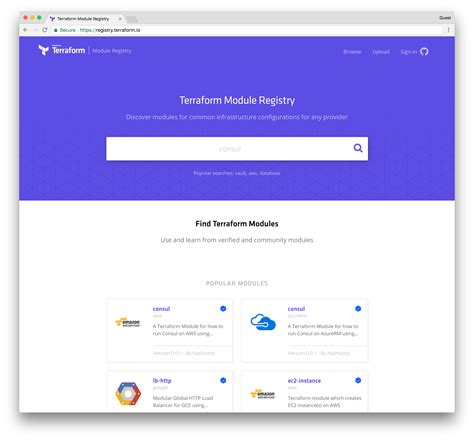 Terraform 也提供 Module Registry 的平台 Mr 沙先生